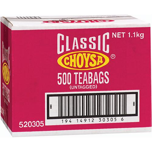 Choysa Tea Bags 500EA – Reinol NZ Ltd.