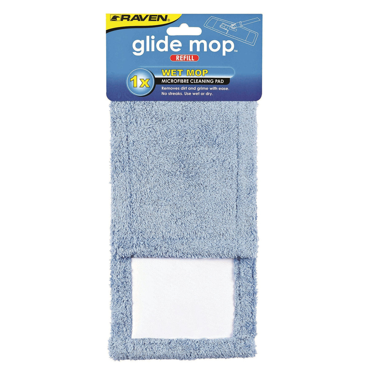 Raven Glide Mop Refill - Wet Mop Pad – Reinol NZ Ltd.
