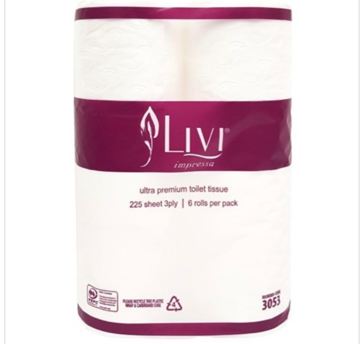 Livi Impressa Luxury Toilet Paper 3 Ply, Carton of 48 – Reinol NZ Ltd.